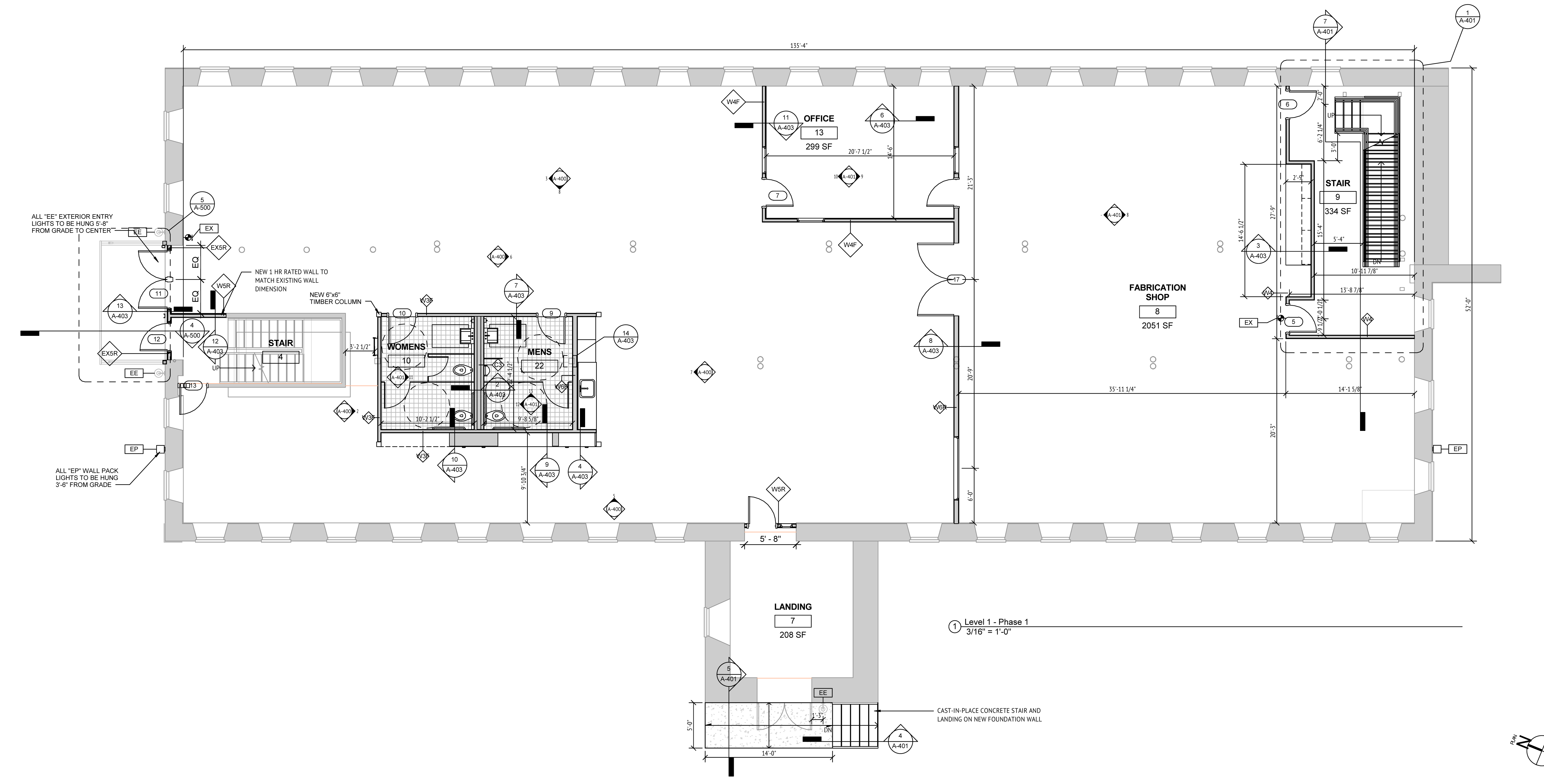 Old Stone Mill Center Phase 1 about to get underway ...